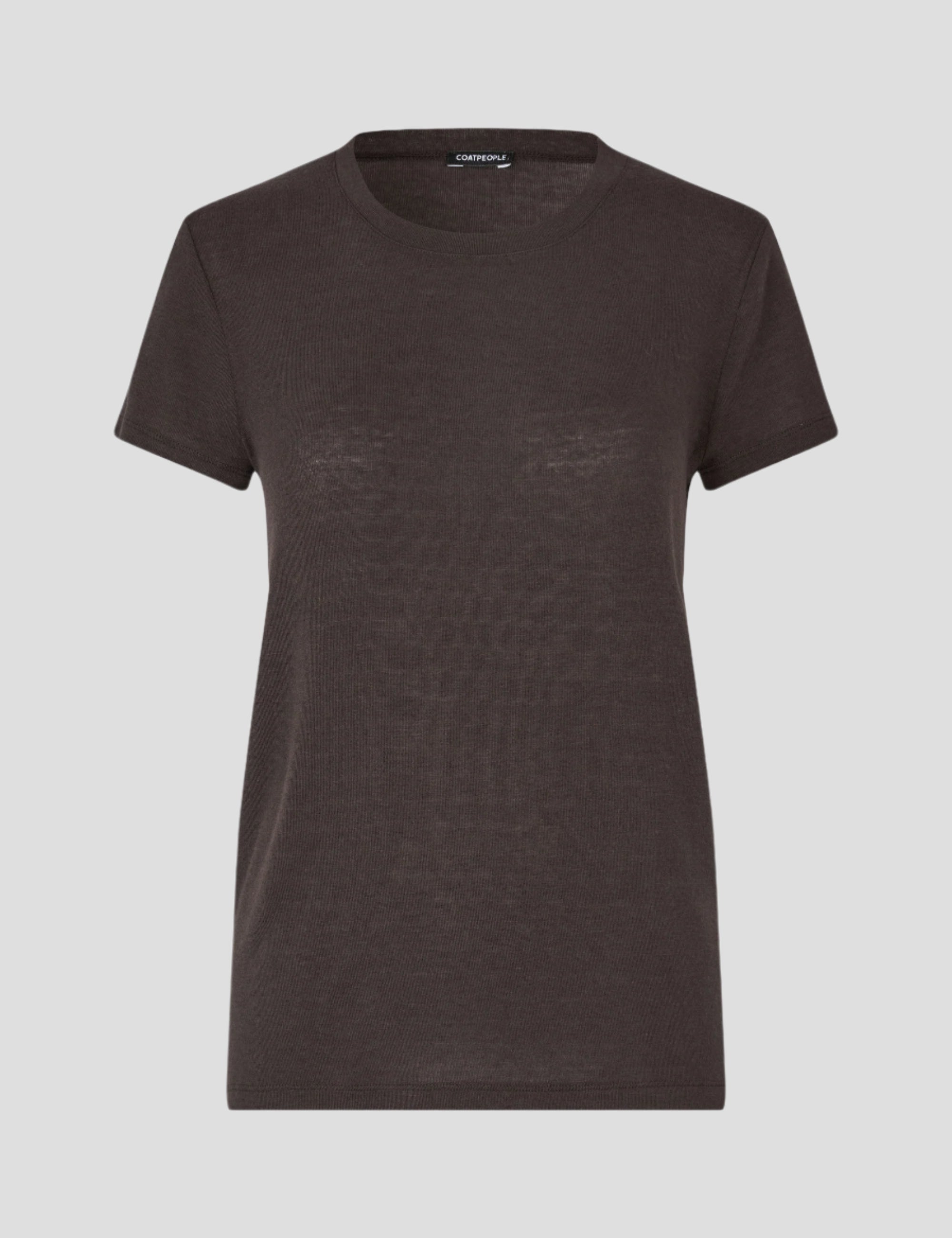 Estelle tee dark brown – Stig P