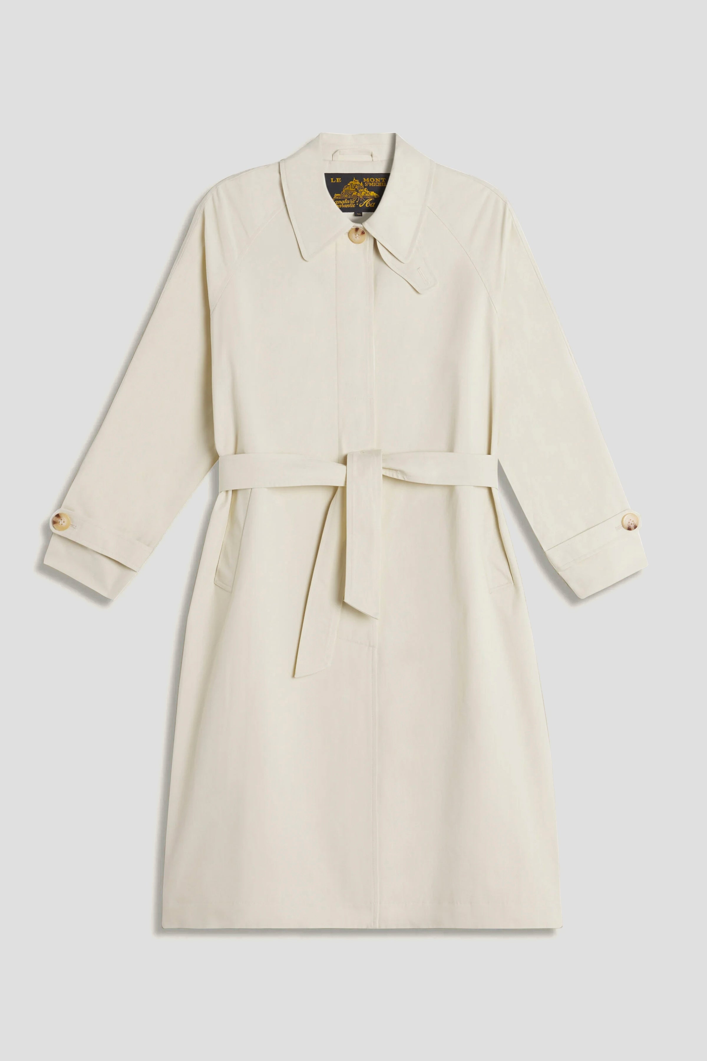 Manoe trench coat ivory – Stig P