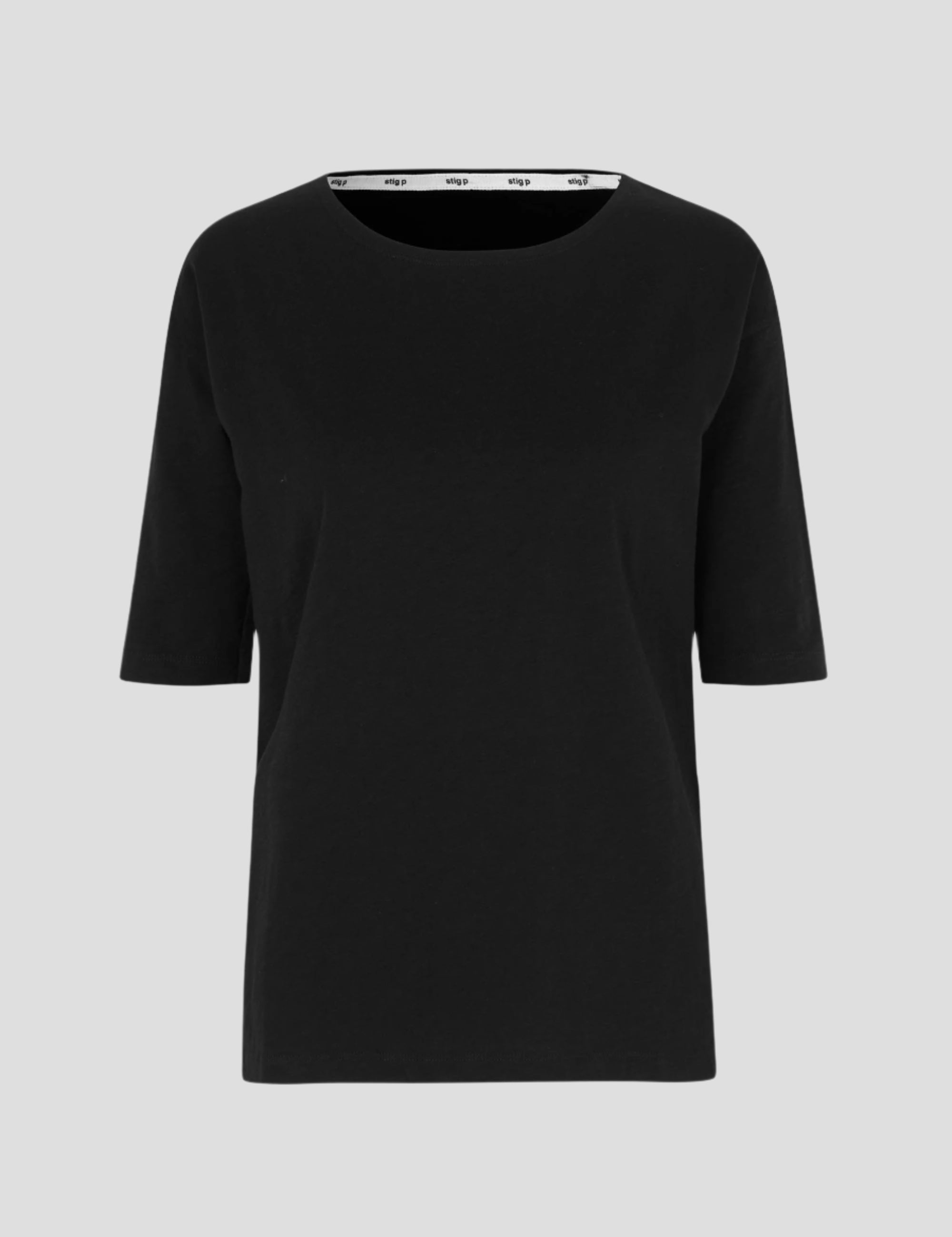Louisa short sleeve t-shirt black – Stig P