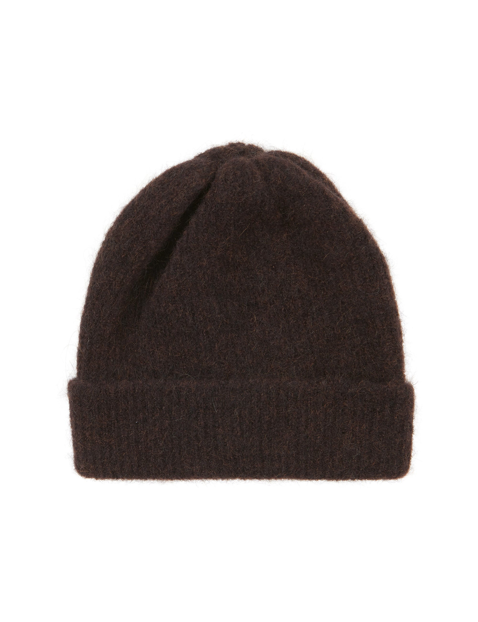Lois beanie dark brown – Stig P